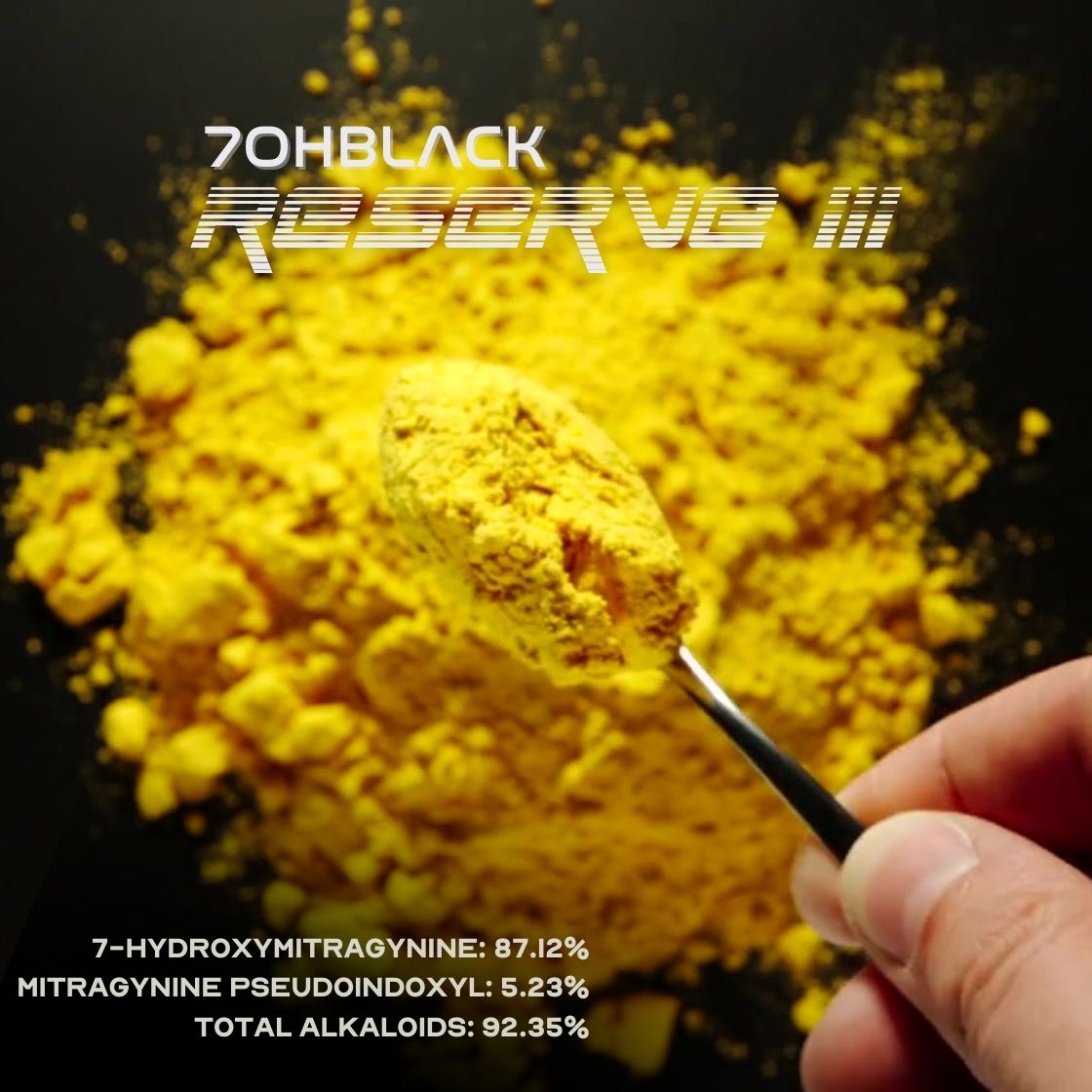 7ohBlack Powder: Pure 7ohm Powder from 7oh Isolate
