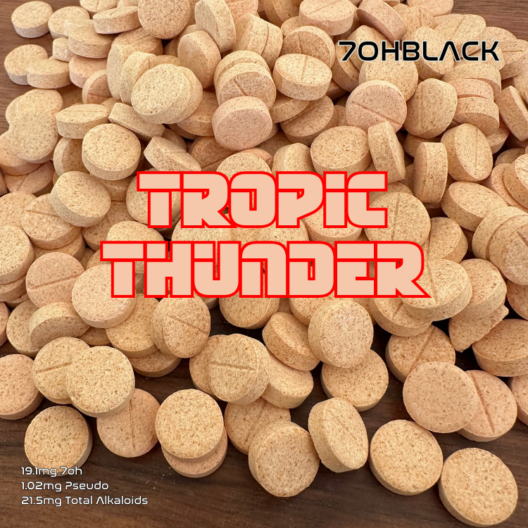 5-Pack | Tropic Thunder | 21.5mg Per Tablet – BLACK